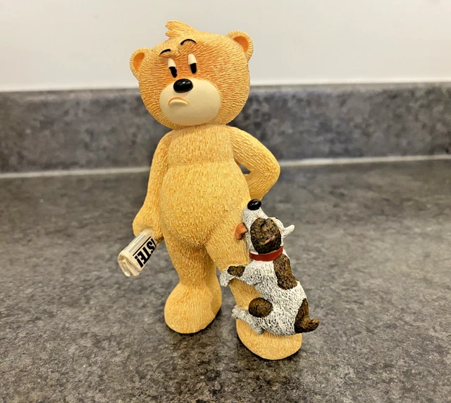 BAD TASTE BEAR Humphrey Figurine With Humping Dog Retired Brand New ...