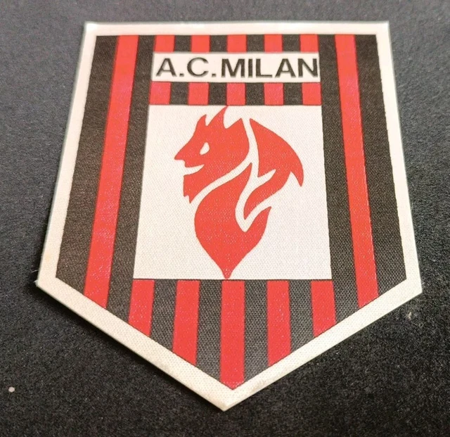 ADESIVO STICKERS STEMMA Logo Stemma Distintivo Club Ac Milan Milano EUR ...