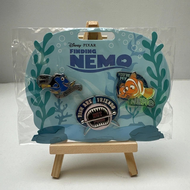 FINDING NEMO DISNEY Pixar Pins - 3 Pack £8.00 - PicClick UK
