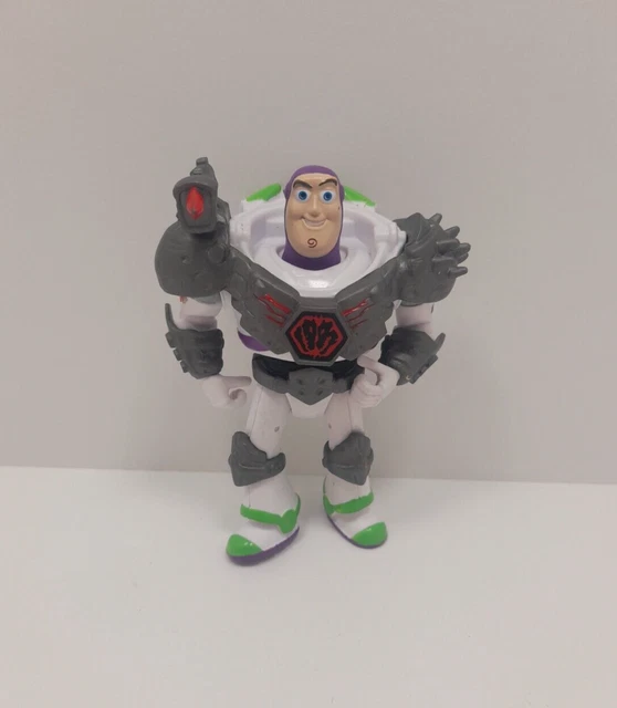 DISNEY PIXAR TOY Story Buzz Lightyear 4" Action Figure Battle Armour ...