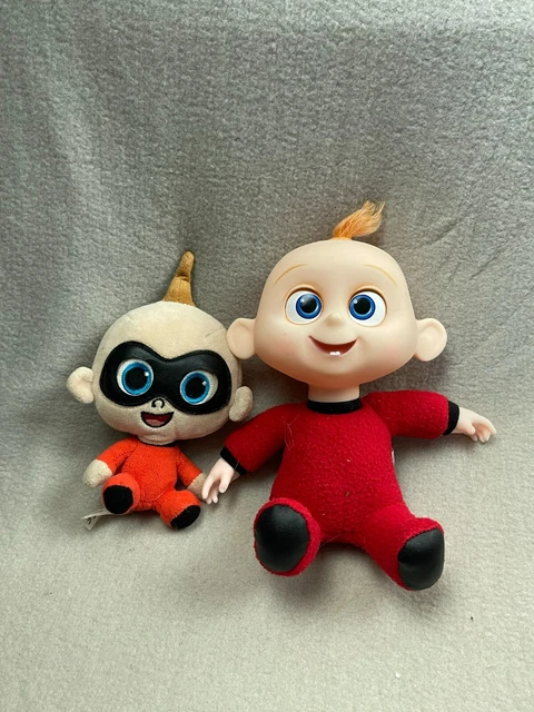 DISNEY PIXAR THE incredibles Jackjack jack jack soft toy plush bundle £10.99 - PicClick UK