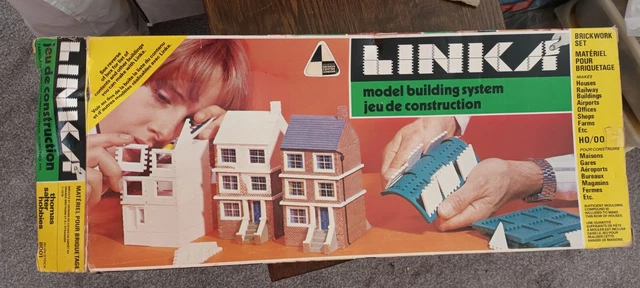 LINKA MODEL BUILDING System - Stonework Set 8001 Boxed Vintage £5.00 ...