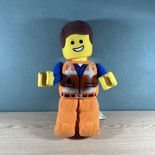 RARE 2018 LEGO Movie Emmet Brickowski Figure Soft Toy Plush 13” £21.48 ...