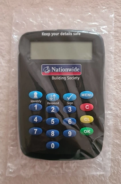 NEW NATIONWIDE PINSENTRY Security Online Banking Pin Bank Card Reader £ ...