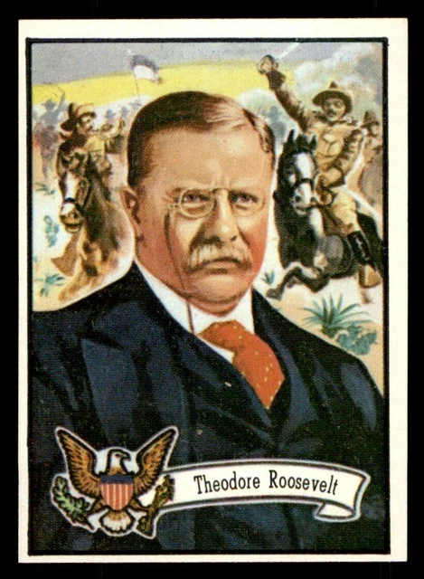 1972 TOPPS U.S. Presidents #25 Theodore Roosevelt EX/MT *e2 EUR 16,73 ...