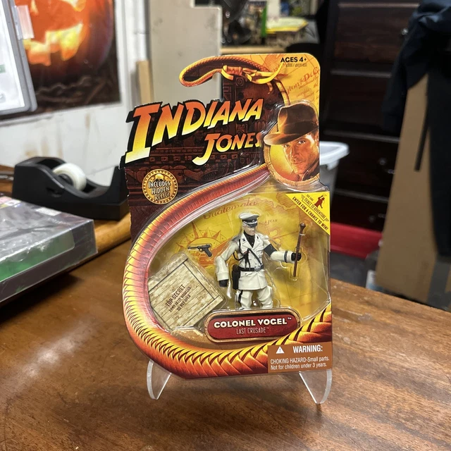 INDIANA JONES COLONEL Vogel Action Figure Last Crusade 2008 Hasbro New ...