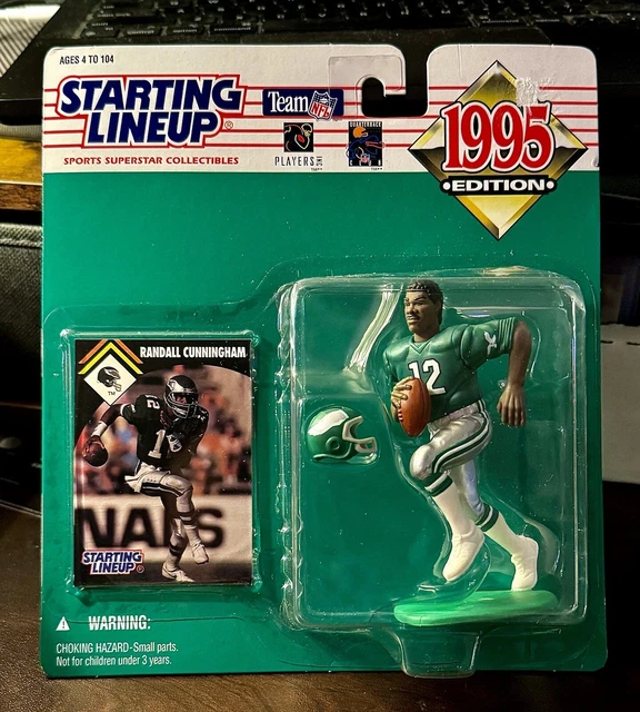 1995 NFL KENNER Starting Lineup Randall Cunningham Philadelphia Eagles ...