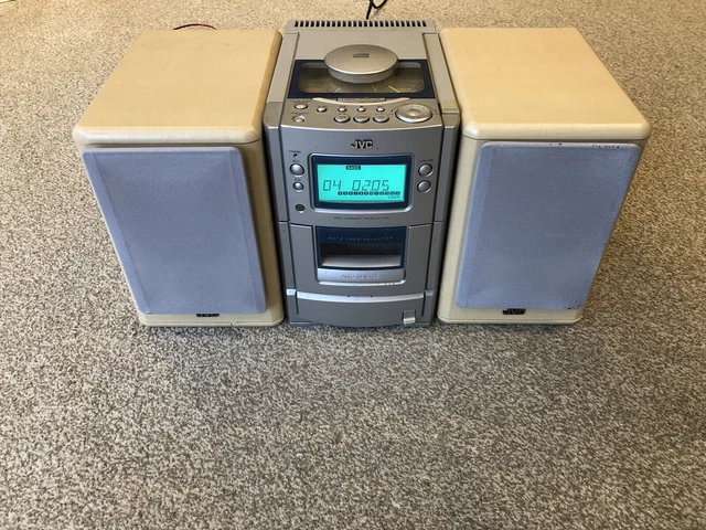 JVC MICRO COMPONENT System - UX T550 - CD, Cassette, FM/AM Tuner £25.00 ...
