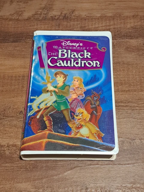 THE BLACK CAULDRON VHS - Disney Cartoon - Clamshell Case £1.58 ...