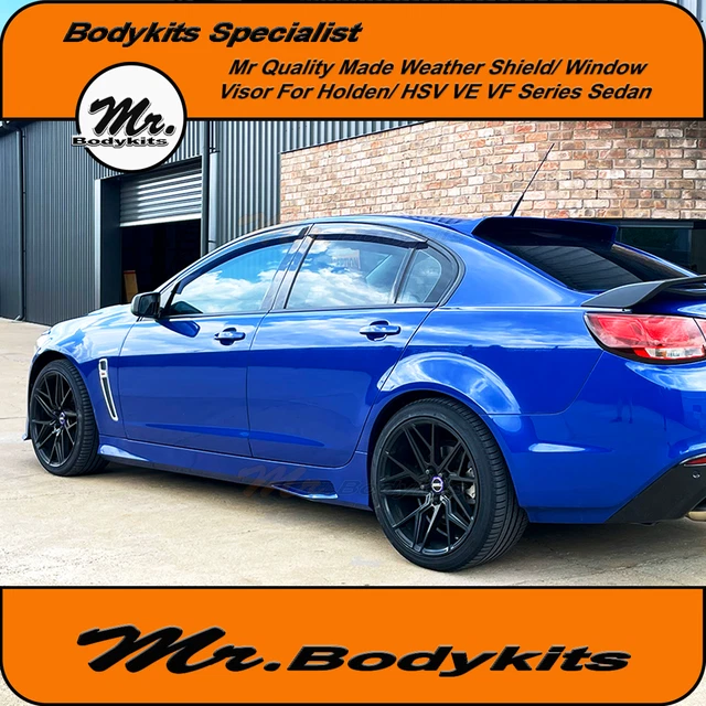 WEATHERSHIELDS WINDOW VISORS For Holden Commodore VE VF SS SSV SV6 HSV ...