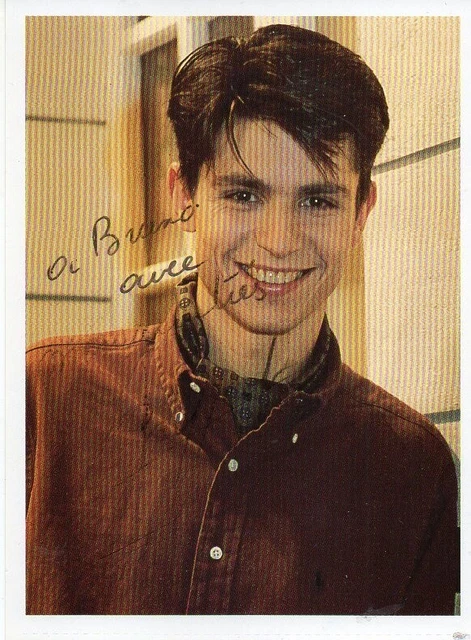 CARTE PAPIER DEDICACEE CHRISTOPHE RIPPERT - 10x13,5 cm - TV - Premiers ...