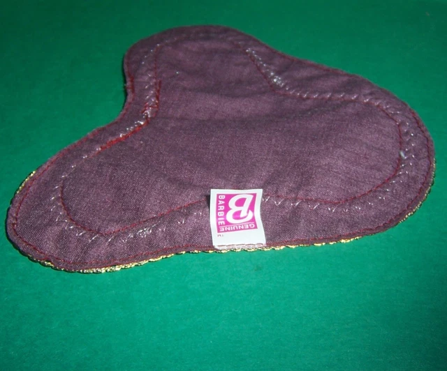 TAPPETO NATALIZIO VINTAGE Barbie Casa Bambole Originale Etichetta ...