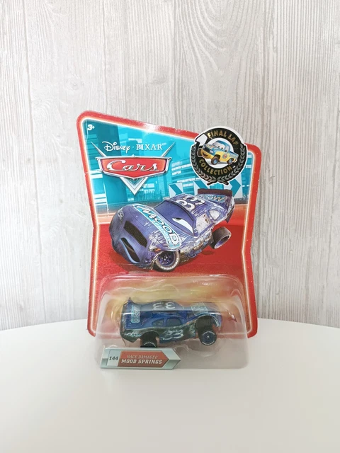 MATTEL DISNEY PIXAR Cars Race Damaged Mood Springs Final Lap Collection ...