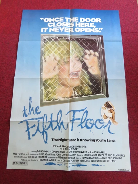 THE FIFTH FLOOR Folded Us One Sheet Poster Bo Hopkins Dianne Hull 1979 ...