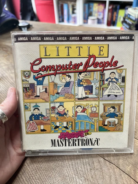 LITTLE COMPUTER PEOPLE - Vintage Amiga Game Floppy Disk Jewel Case - £9 ...