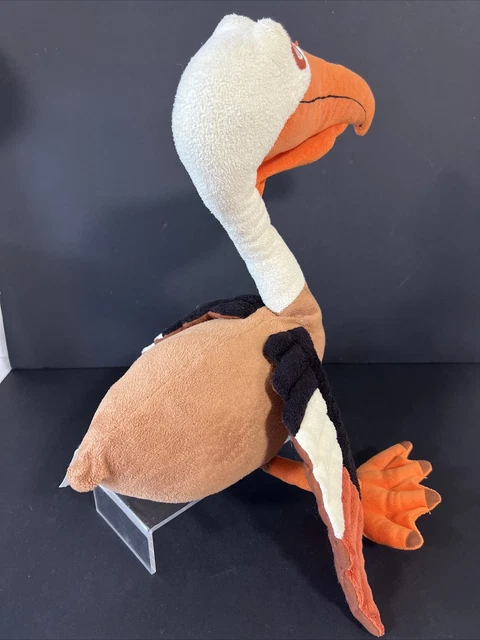 DISNEY STORE STAMPED Finding Nemo Nigel Pelican Soft Plush Hard To Find ...