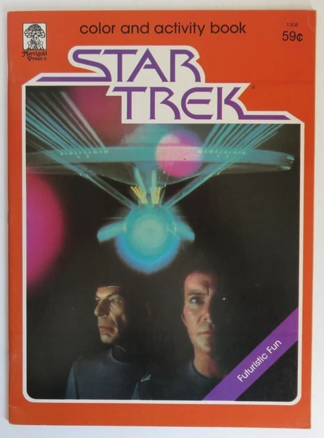 1979 STAR TREK Color And Activity Book (Inv18373) $9.95 - PicClick CA
