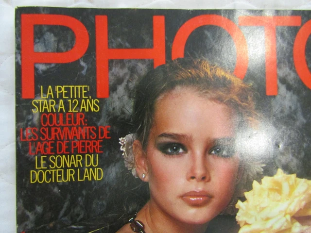 MAGAZINE PHOTO N°130 French 1978-Brooke Shields Garry Gross-Rare-Very ...