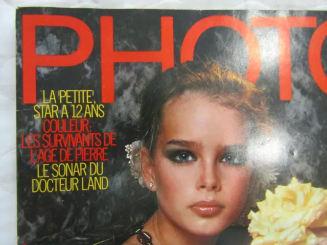 Magazine Photo N°130 French 1978 Brooke Shields Garry Gross Rare Very Good State Eur 19500