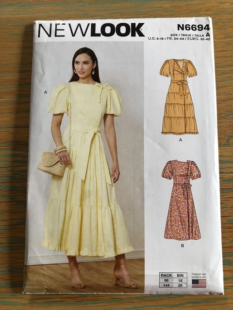 NEW LOOK 6694 MISSES DRESSES Sewing Pattern Sizes 6 - 16 £5.00 ...
