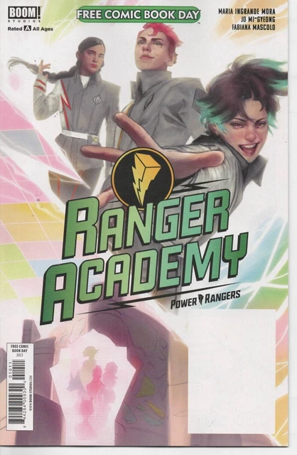 FREE COMIC BOOK Day 2023 (Fcbd) Ranger Academy Power Rangers Preview ...