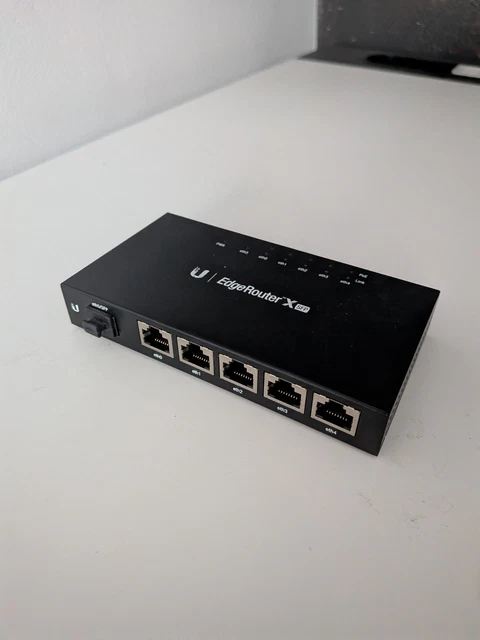 UBIQUITI EDGEROUTER X SFP Router 5-Port-Switch EUR 40,00 - PicClick DE