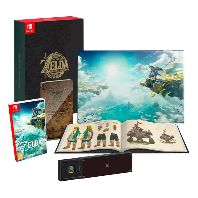 The Legend Of Zelda Tears Of The Kingdom Edition Limitée Switch Sp