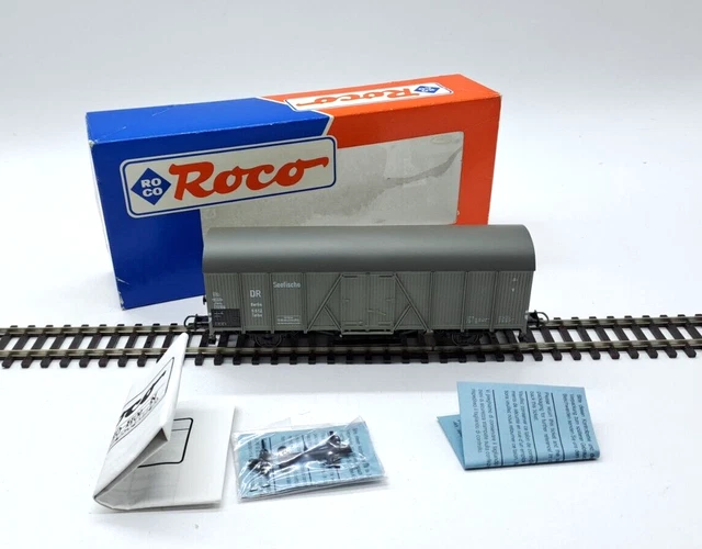 ROCO 1:87 H0 46238 Kühlwagen - Seefische - der DB grau in OVP EUR 21,90 ...