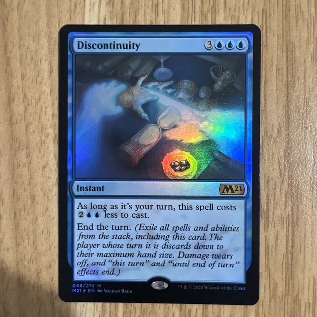 DISCONTINUITY - FEUILLE - NEUF - Core Set 2021 M21 - MTG EUR 18,98 ...