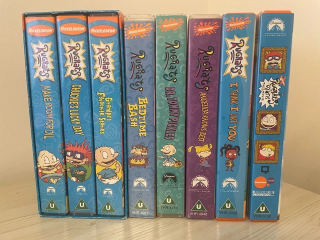 NICKELODEON NICK TOONS VHS Lot 8 Tapes Rugrats £37.12 - PicClick UK