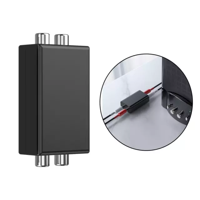 Ground Loop Noise Isolator Noise Suppressor For Audio System Home