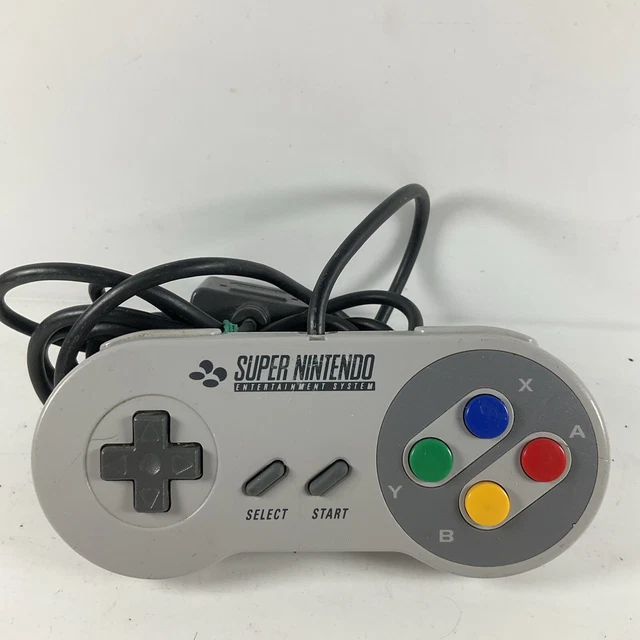 OFFICIAL SUPER NINTENDO Entertainment System Controller SNES $50.09 ...