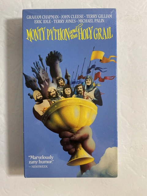 MONTY PYTHON AND The Holy Grail VHS 1991 New Sealed Columbia £12.59 ...