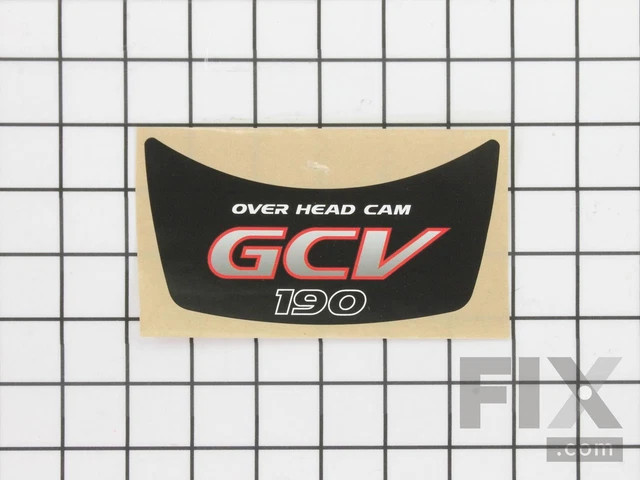 HONDA GCV190 MOTOR Aufkleber Sticker Emblem Original EUR 8,53 - PicClick DE