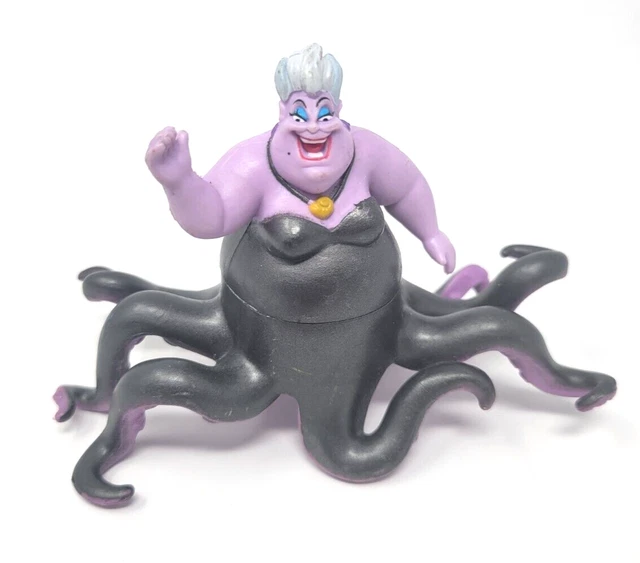 DISNEY THE LITTLE Mermaid Villain URSULA Sea Witch PVC Figure 3" Tall x ...
