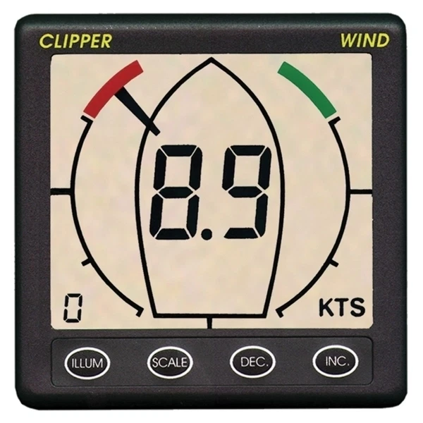 NASA CLIPPER WIND mit Windmesser Geber 12VDC Boot Yacht Segelboot EUR ...
