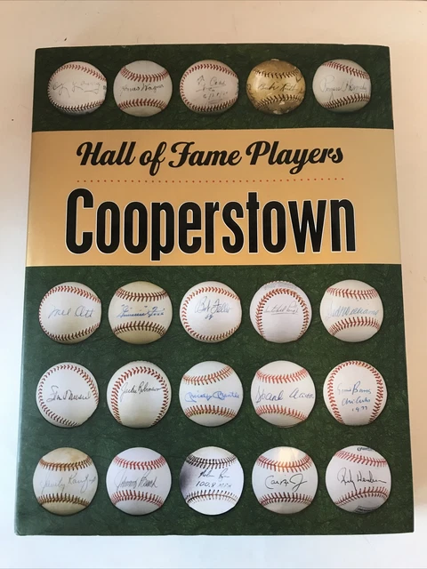 LIVRE COOPERSTOWN : Hall of Fame Players (2010, couverture rigide) Baseball EUR 9,75 - PicClick FR