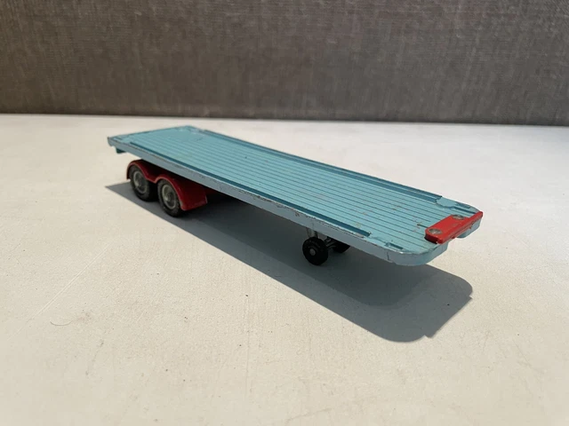 CORGI MAJOR TOYS #1139 Chipperfields Circus Articulated Flatbed Trailer ...