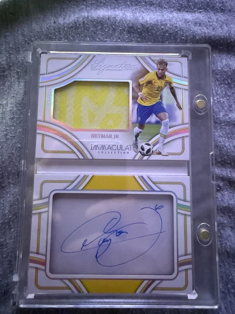2024-25 NEYMAR JR Immaculate Signature moves Auto Booklet /64 £350.00 ...