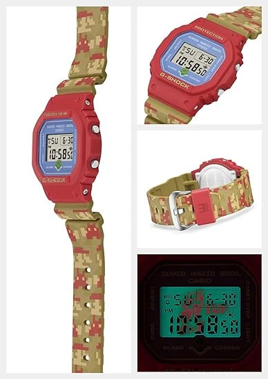 G-SHOCK CASIO X Super Mario Bros 40th Anniversary Collaboration ...