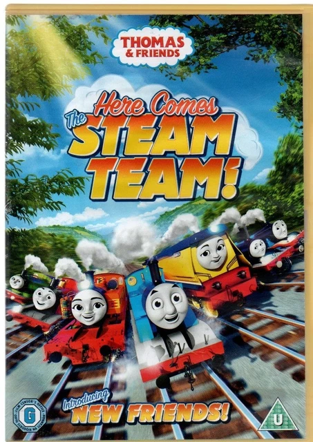 THOMAS THE TANK Engine and Friends - Here Comes The Steam Team (DVD ...