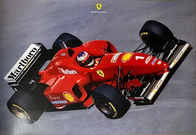 FERRARI F1 - F310 -M.SCHUMACHER - Affiches Manifesto D'Origine Numéroté ...