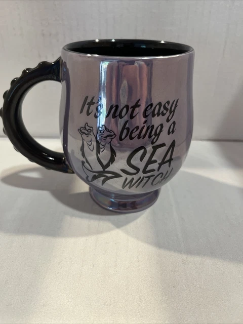 DISNEY URSULA THE Little Mermaid Tentacle Coffee Mug Purple Sea Witch ...