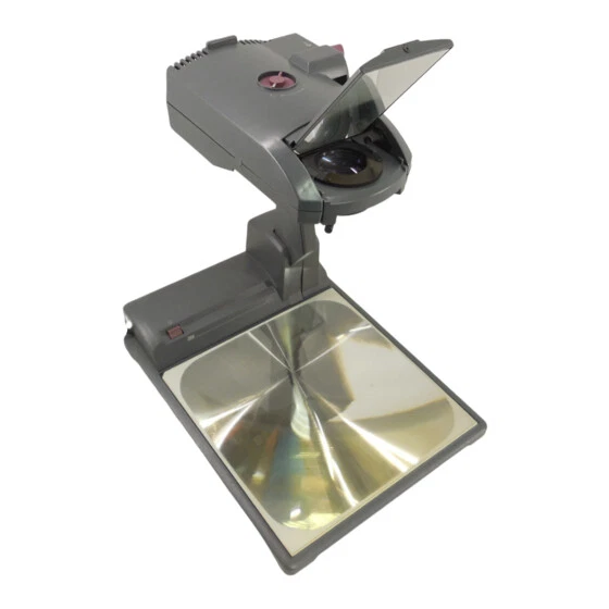 3M QUANTUM PORTABLE Overhead Projector 2770 Grey Hard Shell Hi Res ...