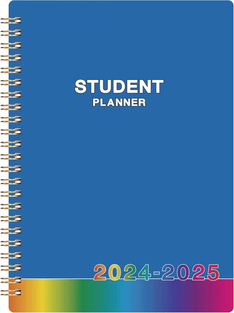 STUDENT PLANNER 2024-2025 - Academic Planner 2024-2025 with Stickers ...