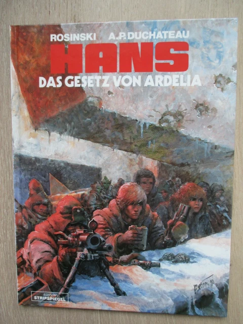 HANS BAND 5, Ed. Stripspiegel, 1. Auflage 1993, Hardcover, Rosinski ...