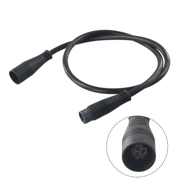 EXTENSION DE CABLE ??tanche 60 cm de long compatible avec 1000 W pour v??lo ??l EUR 24,07 ...