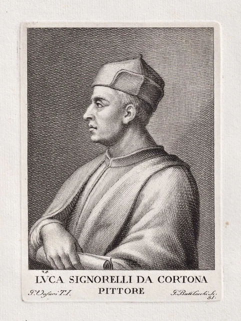 LUCA SIGNORELLI ITALIAN painter Maler Renaissance Firenze Cortona ...