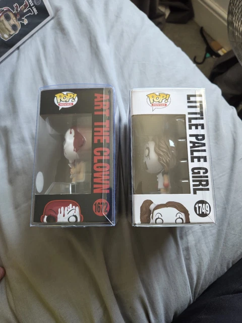 TERRIFIER ART THE Clown #1672 Little Pale Girl Funko Pop! Vinyl Bundle ...