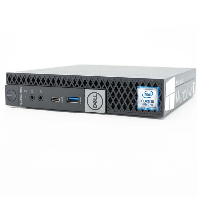 DELL 7060 MICRO i5 Mini PC Tiny Desktop Computer Windows 11 Pro 32GB ...